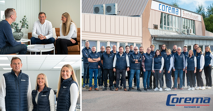 Ledigt jobb – Säljare till Corema Fasteners i Göteborg.